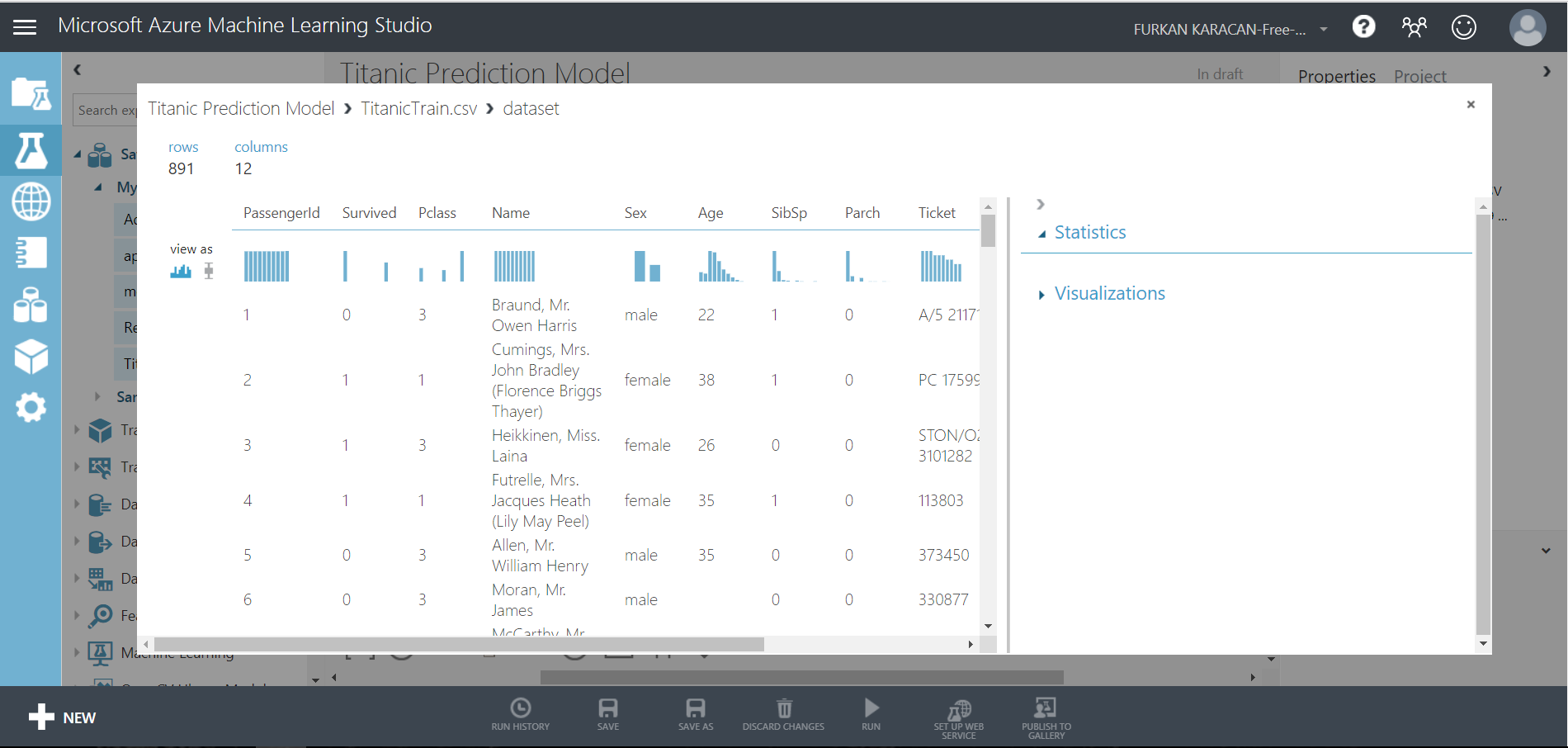 Tutorial: Creating a Predictive Machine Learning Model on Azure Machine ...
