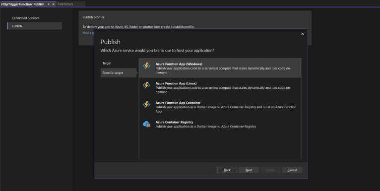 How to create HTTP trigger Azure Function – Crm Minds